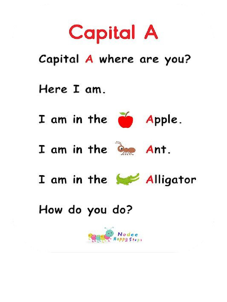 Capital Small Alphabet | PDF