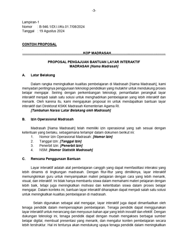 Contoh Proposal | PDF