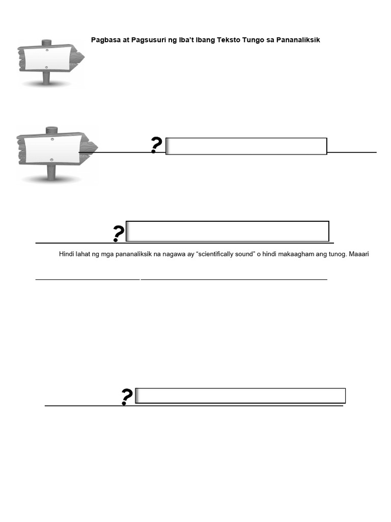 GP 1 Pagbasa at Pagsusuri | PDF