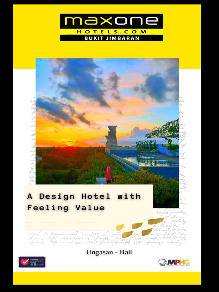 E Profile Maxone Hotel Bukit Jimbaran | PDF