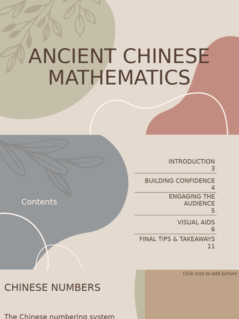 Ancient Chinese Mathematics | PDF