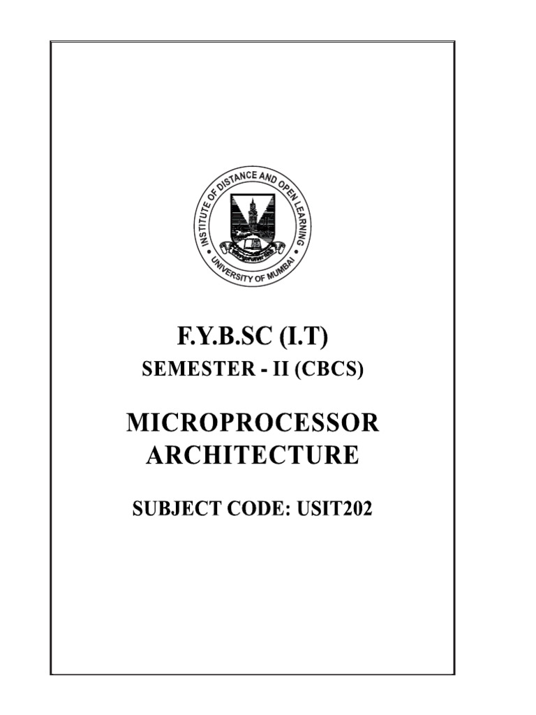 Microprocessor and Architecture | PDF