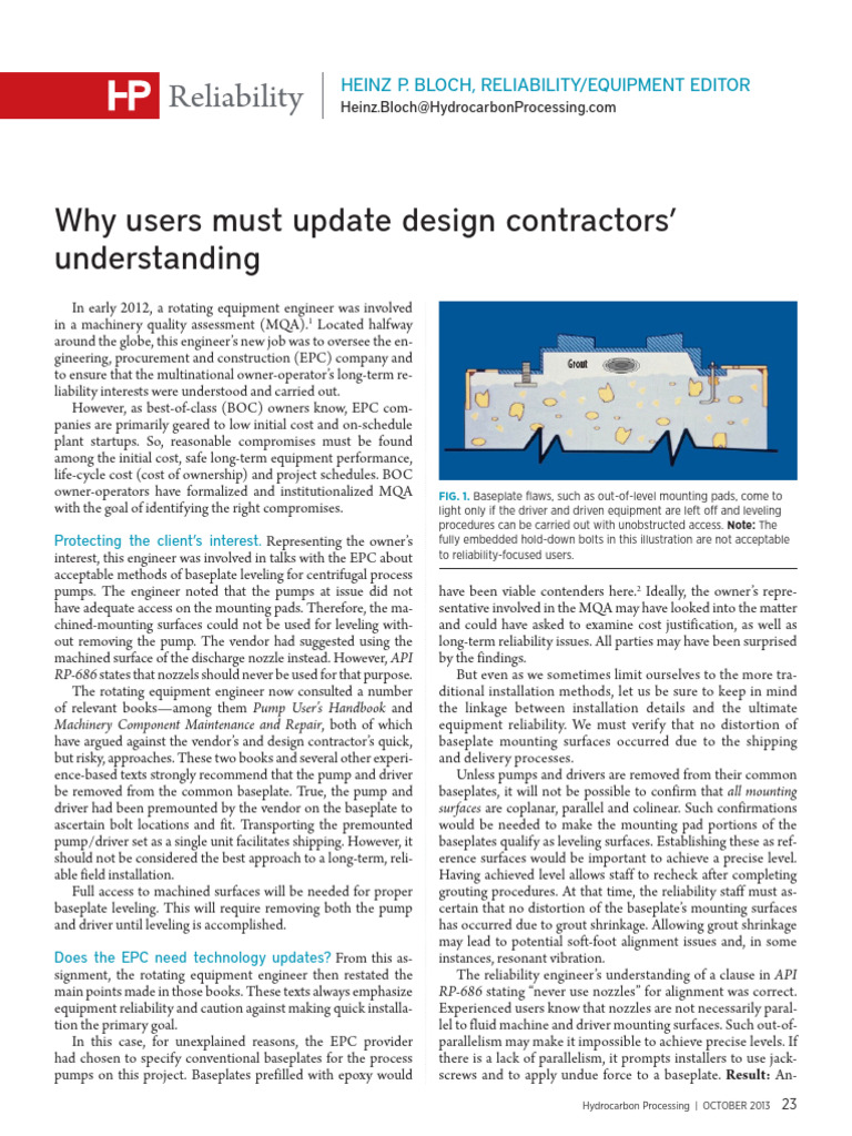 Why Users Must Update Design Contractors | PDF