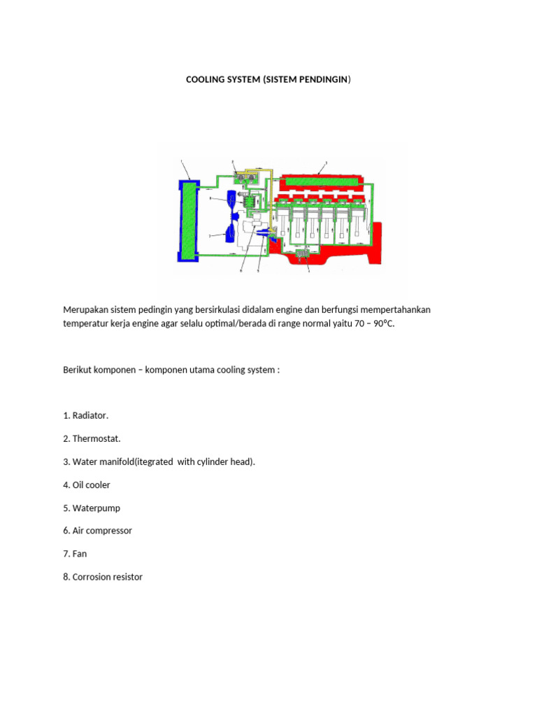 Cooling System | PDF