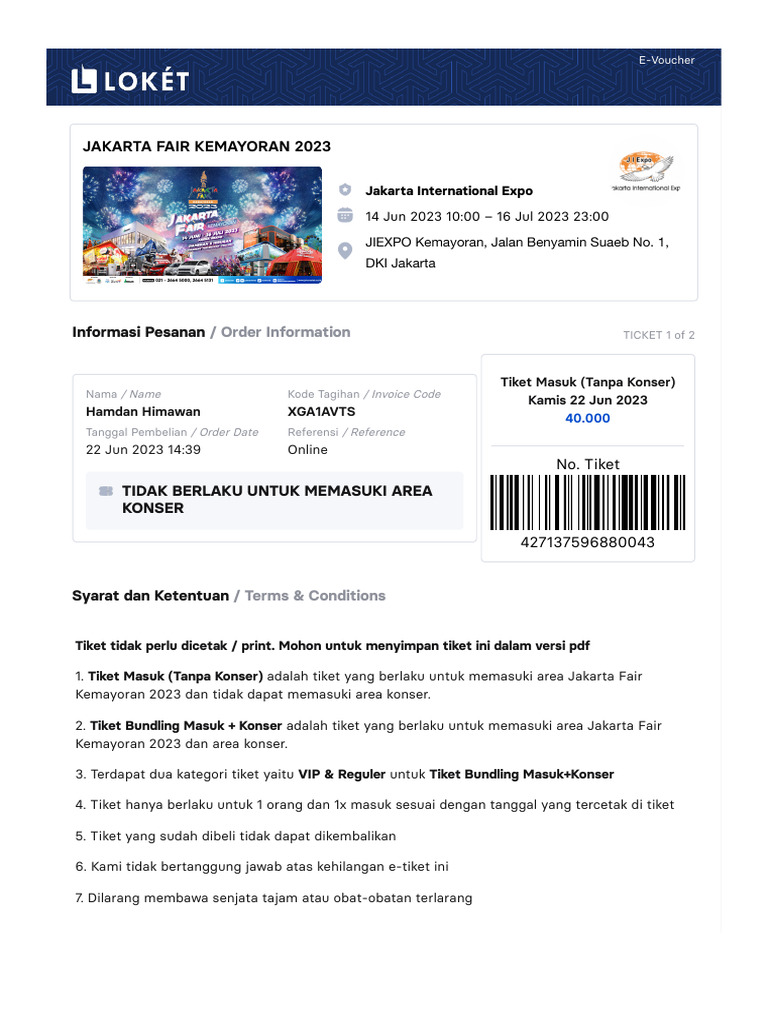 E-Voucher PRJ | PDF