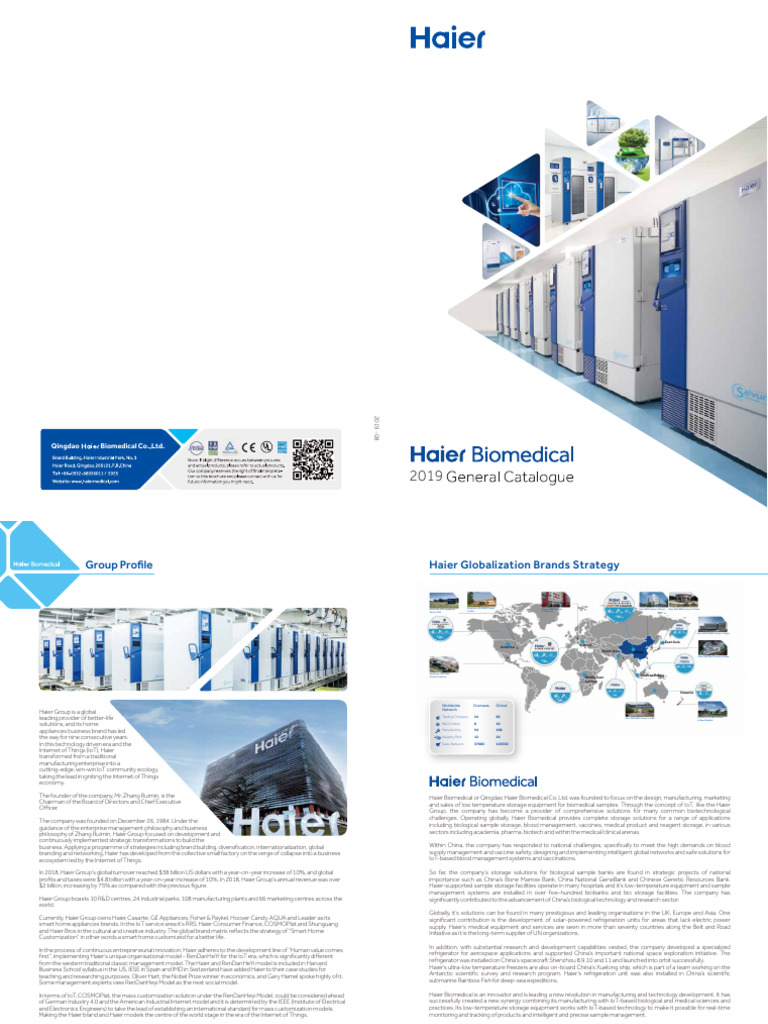 Catalogo 2019-2020 HAIER | PDF