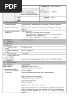 Detailed Lesson Plan - Paggamit NG Pandiwa | PDF