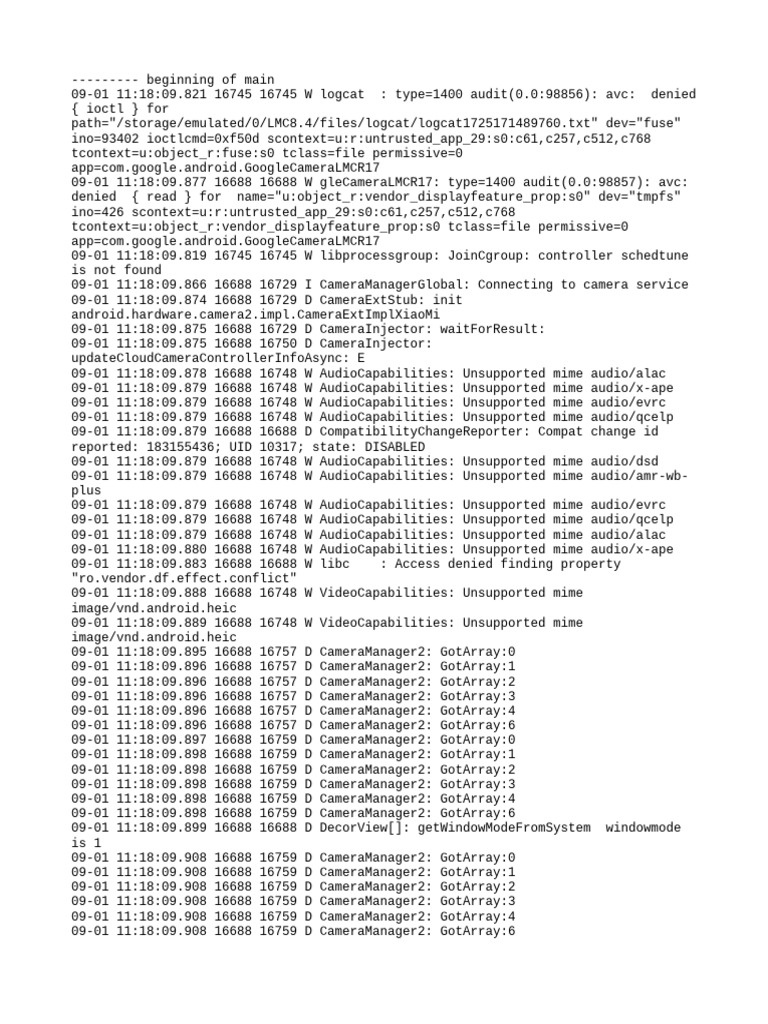 Log Cat 1725171489760 | PDF