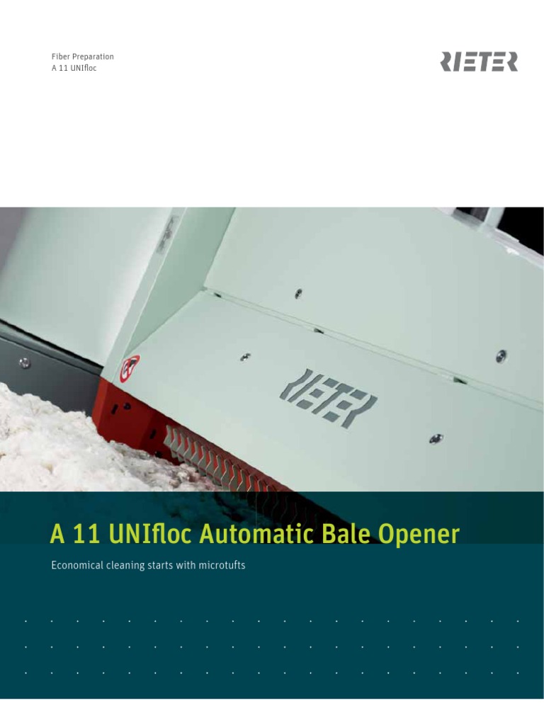 A 11 UNIfloc Brochure 2135-v1 en 24747 | PDF | Machine (Mechanical) | Yarn