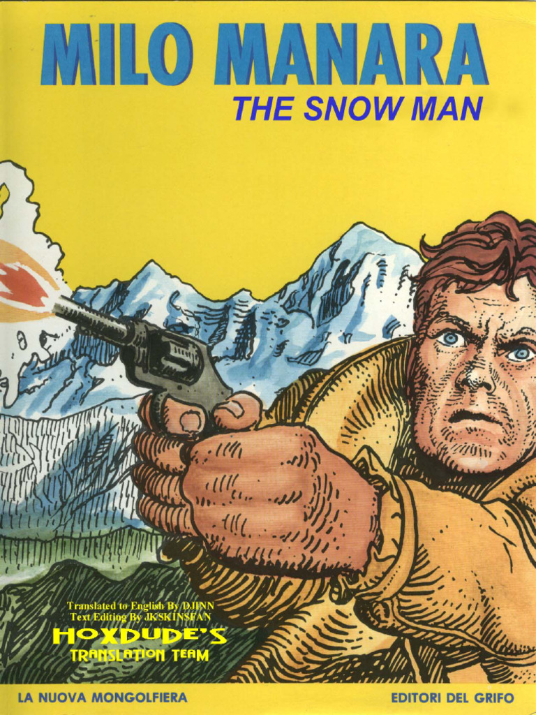 Milo Manara - The Snowman (En) | PDF