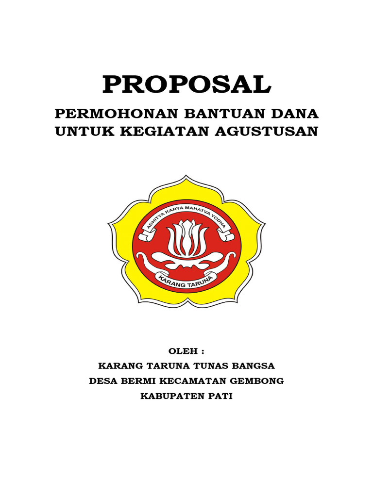 Proposal Jalan Santai & Senam Sehat Tahun 2024 | PDF