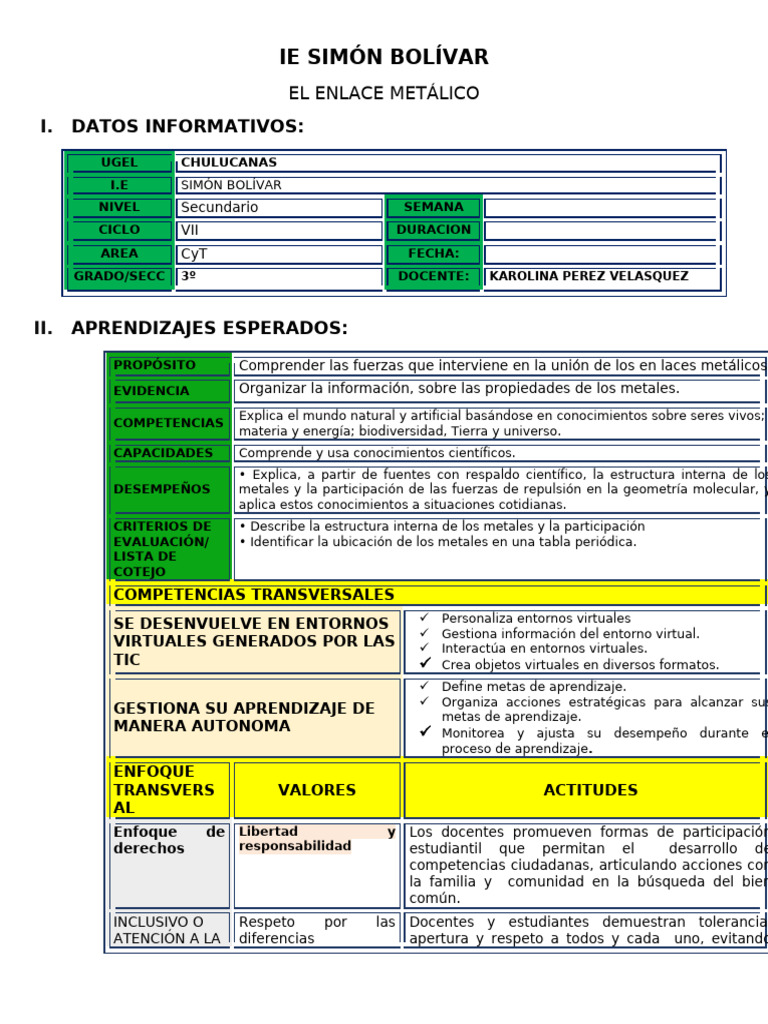 C-3º Ses Act 5-Cyt-Und 4 - Sem 3 | PDF
