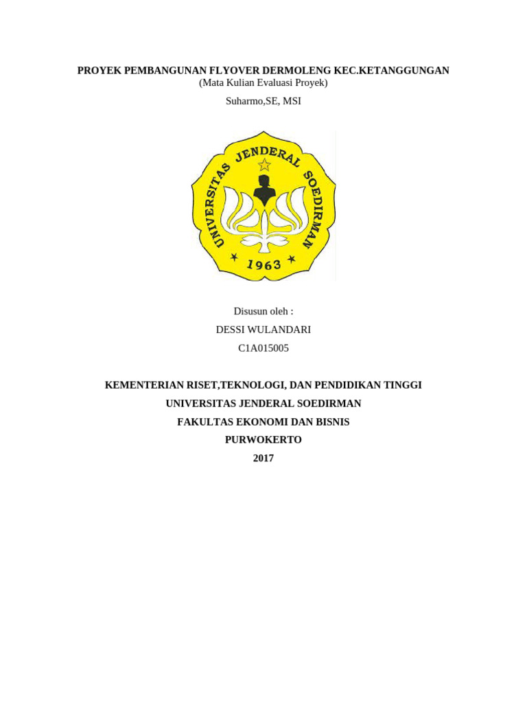 Proyek Pembangunan Flyover Dermoleng Kec | PDF