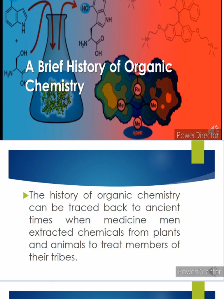 Brief History of Organic Chemistry | PDF