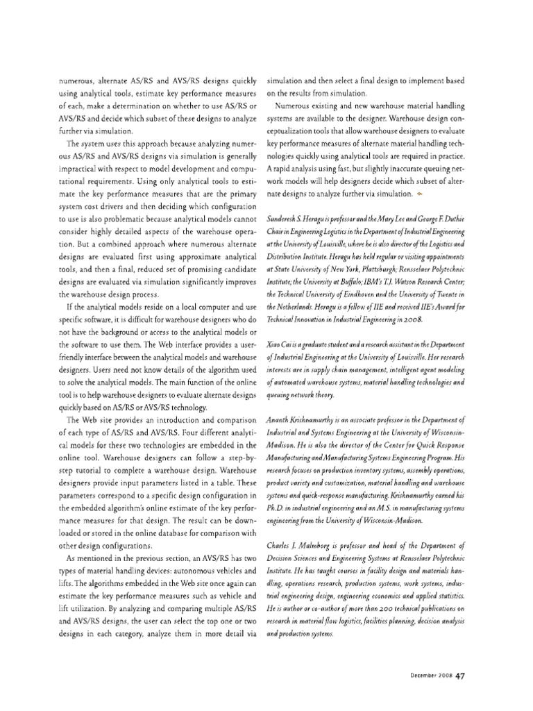 Striving For Warehouse Excellence - 5 | PDF