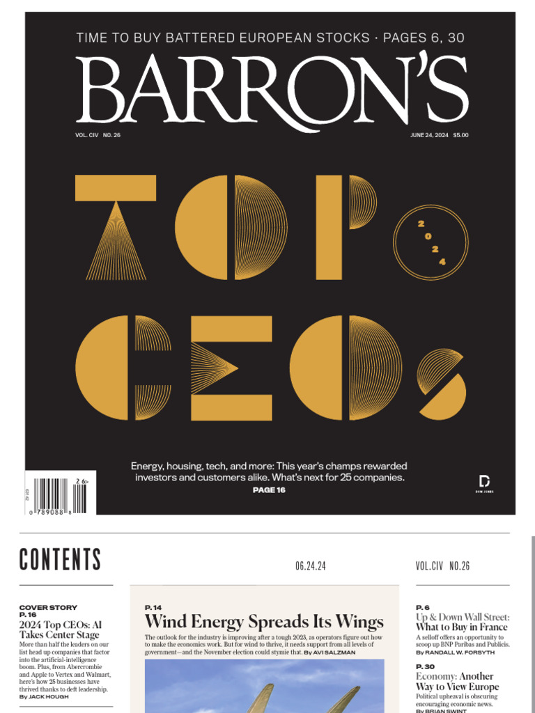 Barron's 2024 06 24 | PDF