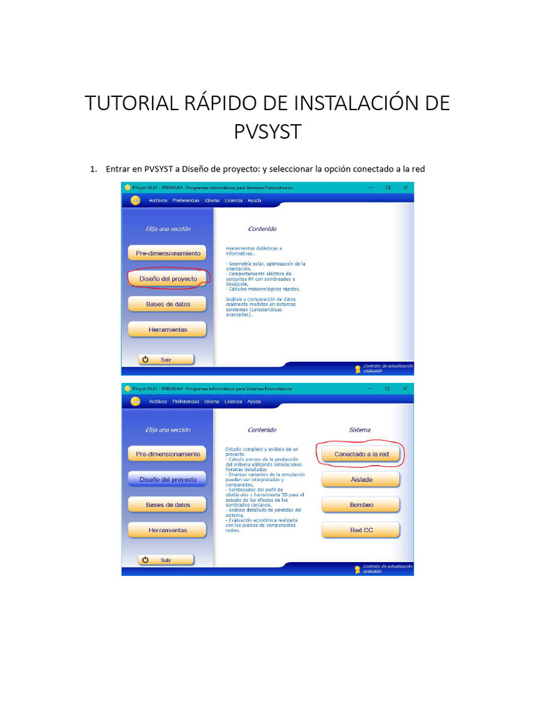 Tutorial Básico de Pvsyst | PDF