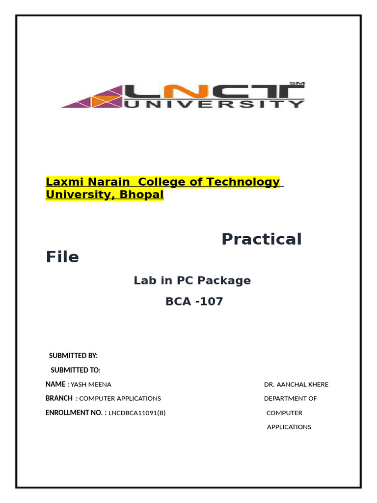 Yash Front Page | PDF