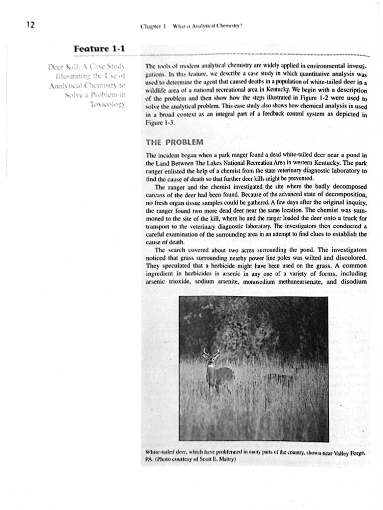 AnaChem Reading Assignment 1 | PDF