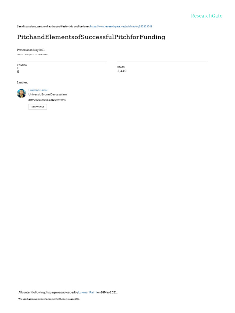 Pitching A Frida T | PDF