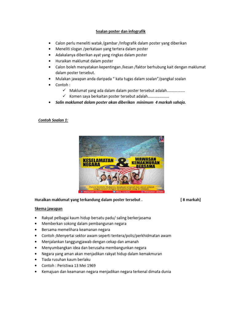 Soalan Kbat Poster | PDF