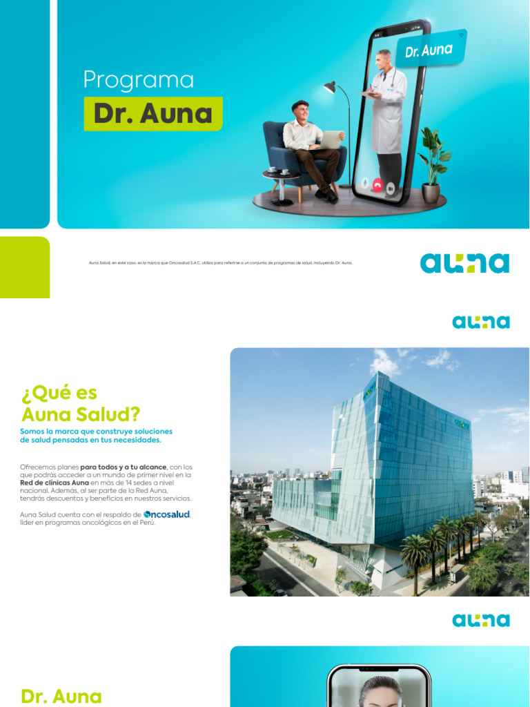 Brochure Programa DR Auna | PDF