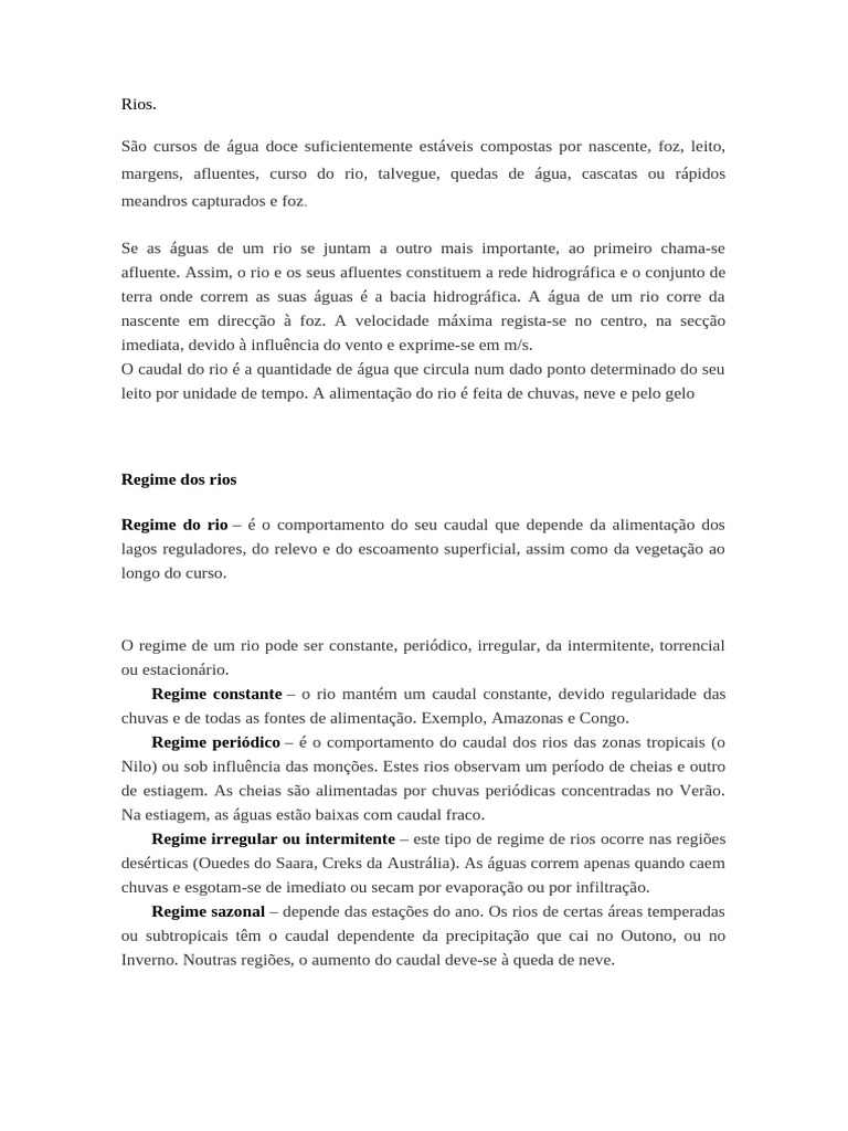 Rios Rios | PDF