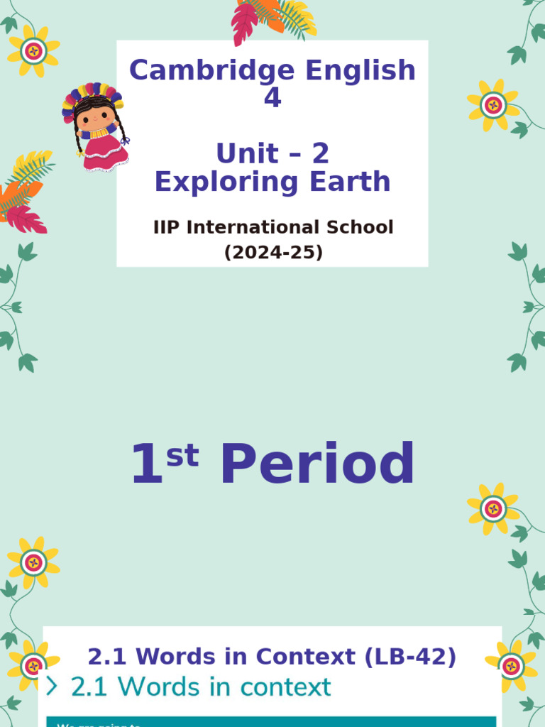 Year 4 Eng Unit - 2.1,2.2,2.3 | PDF | Language Arts & Discipline | General Fiction