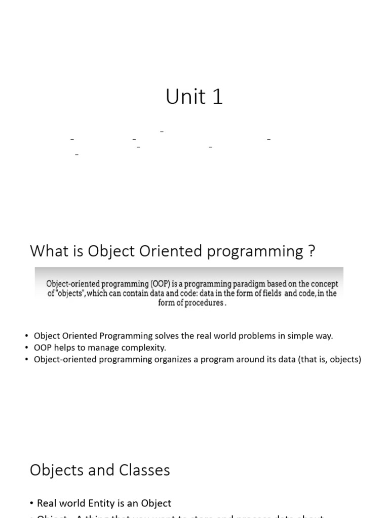 Unit1 PPT Lms | PDF
