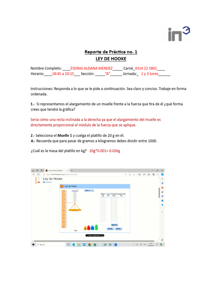 Reporte 1 Lab Solidos 1 | PDF