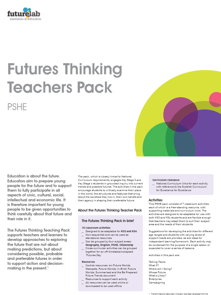 Futures Thinking | PDF