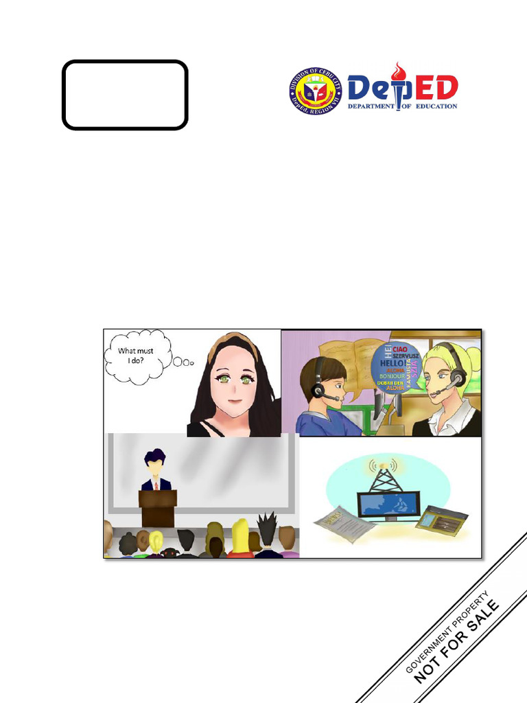 MODULE 6 Oral Communication SPEECH ACTS AND COMMUNICATIVE STRATEGY2 1 ...