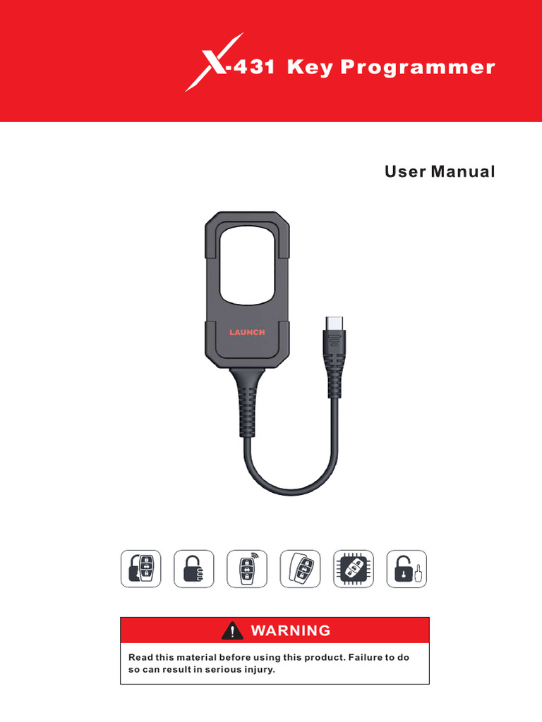 Key Programmer Guide x431 | PDF