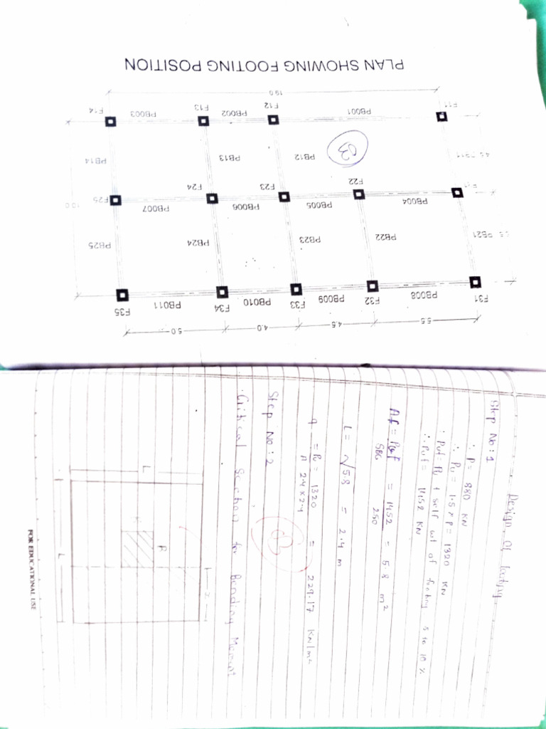 Design of Footing Chapter 5 | PDF