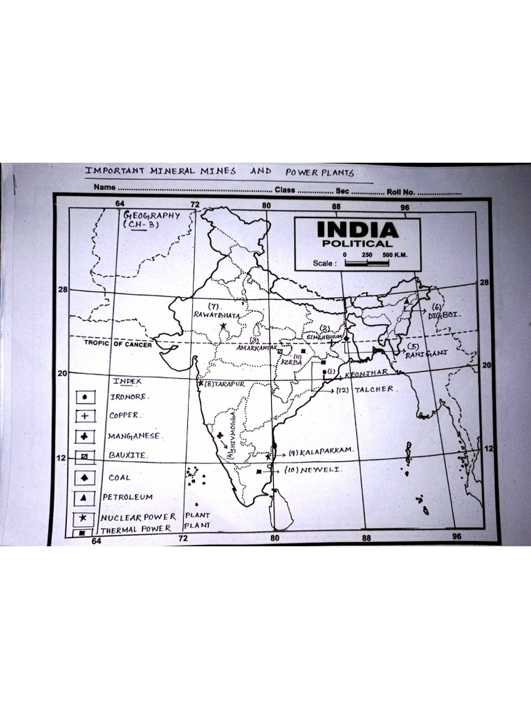 8 Ch3 (Geo) Map | PDF