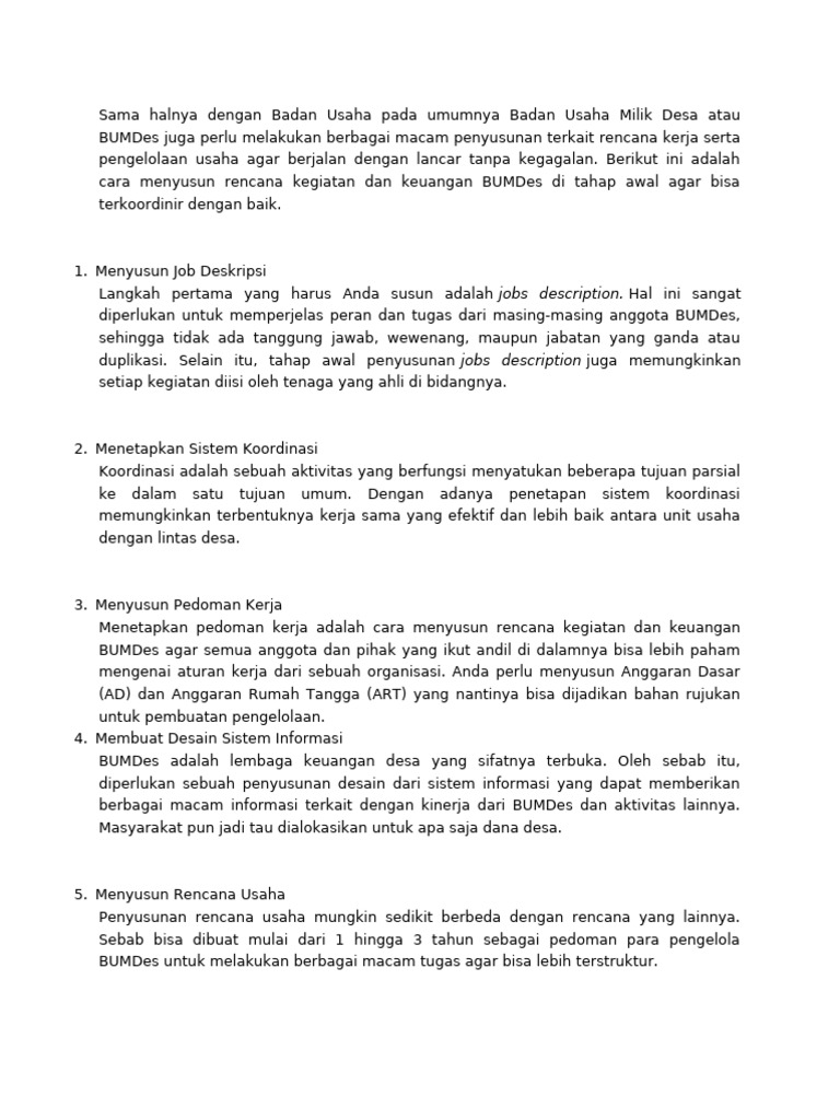 Jobs Description | PDF