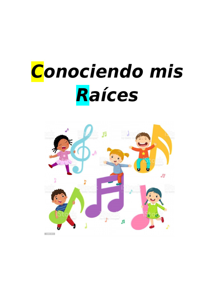 PROYECTO 2024 Conociendo Mis Raíces - 112107 | PDF