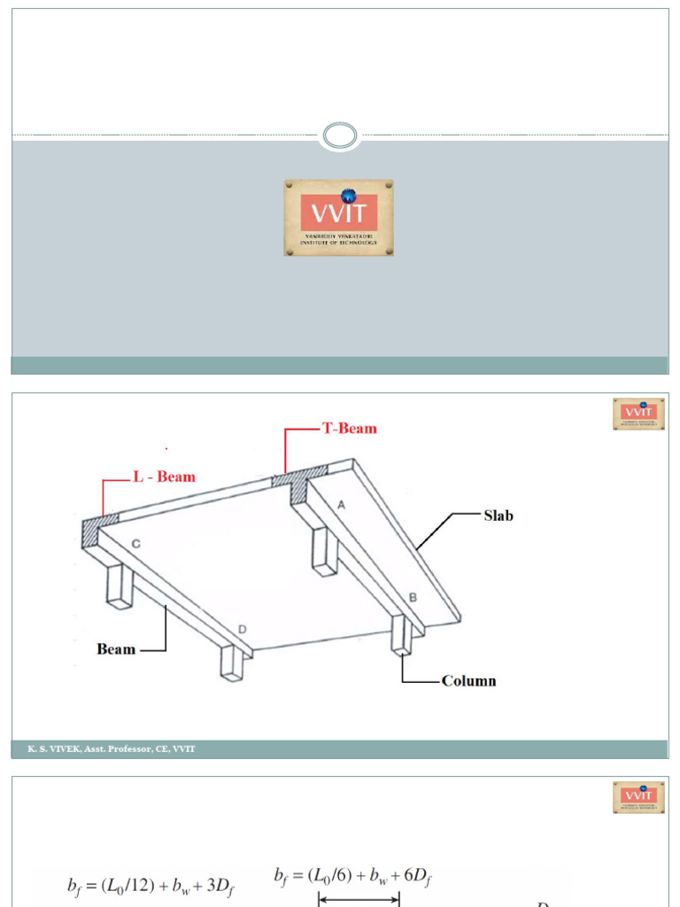 Flanged Beams | PDF