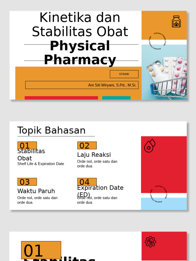 4 Kinetika Dan Stabilitas Obat 1 | PDF