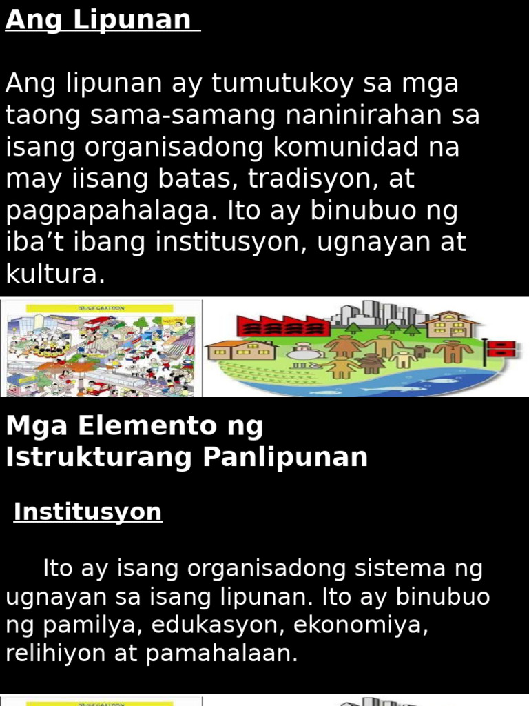 Lipunan at Kultura | PDF | Morality | Politics