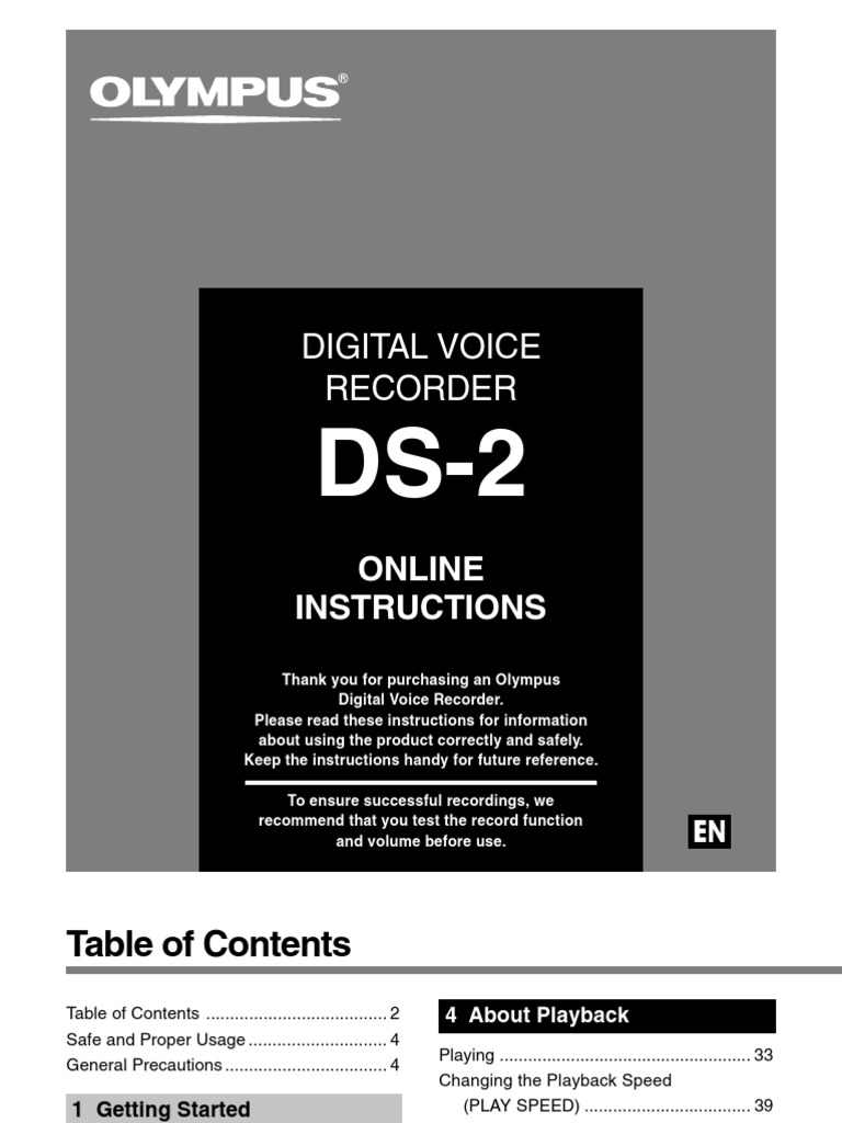 Digital Voice Recorder: Online Instructions | PDF | Microphone | Macintosh