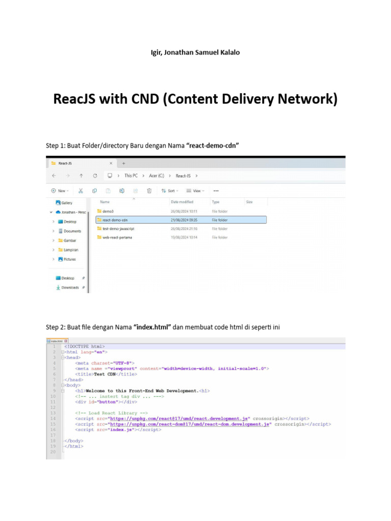 Assignment 1 (Front-End Web Development) | PDF