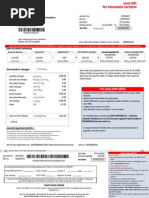 MobileBill Airtel Format | PDF | Invoice | Cheque