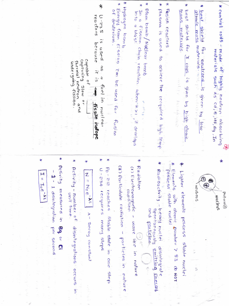Short Notes 1 | PDF