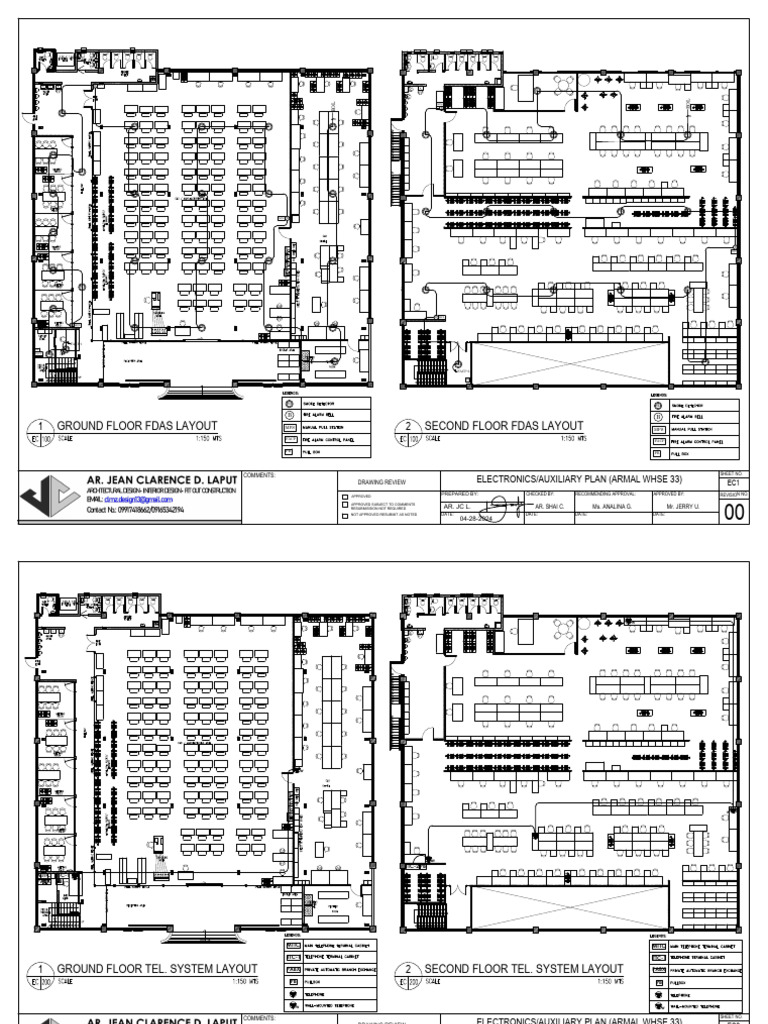 Armal Whse 33 Auxiliary Plan 05-04-2024 | PDF | Electrical Wiring ...