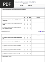 Denver II Test Form PDF | PDF