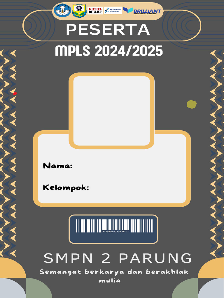 Id Card MPLS Peserta | PDF