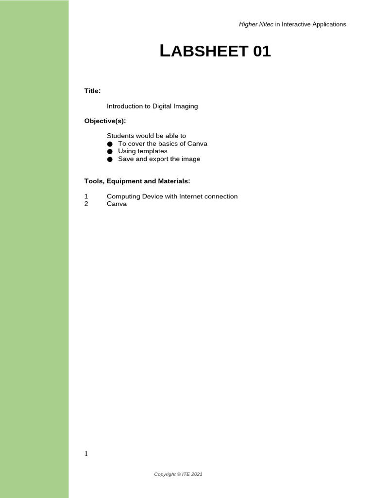 Labsheet 01 - UI UX | PDF