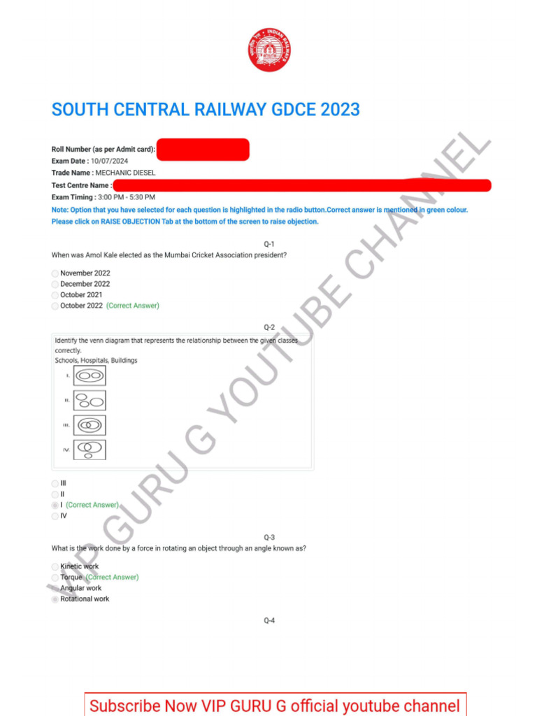 ALP GDCE Exam Paper 2024 | PDF