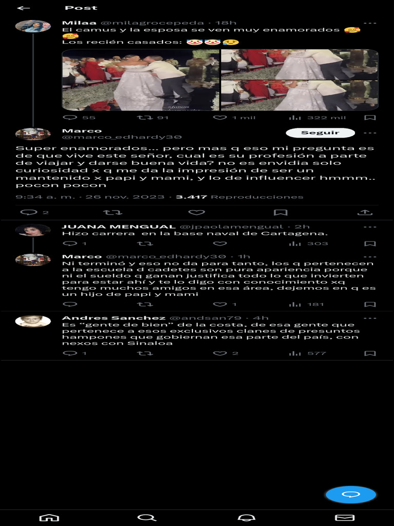 Marco en X @milagrocepeda Super Enamorados... Pero Mas Q Eso Mi ...